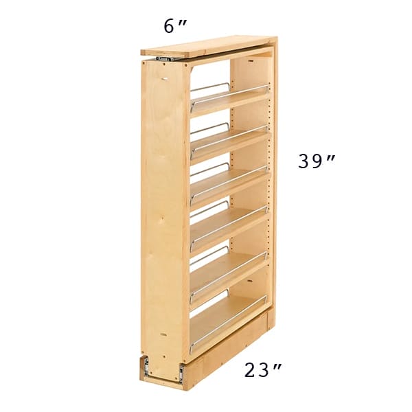 Wood Tall Filler Pullout – Frugal Cabinets Online