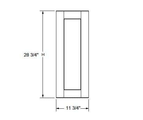 Amesbury Slab - Wall Decorative End Panel – Frugal Cabinets Online